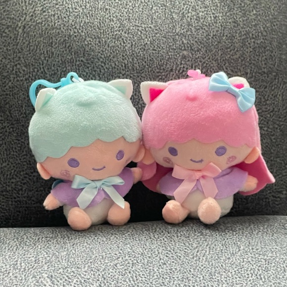 Accessories | Little Twin Stars Plush Keychains Set | Poshmark
